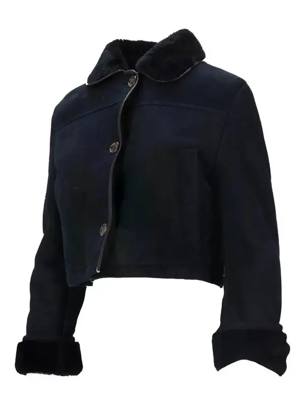 LA ROSE Long-sleeve Leather Jacket