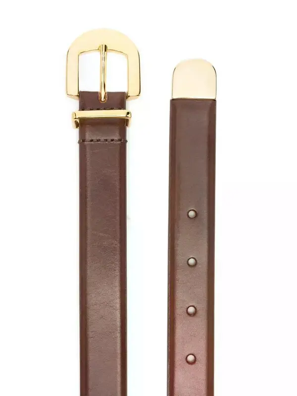 DEHANCHE Gold-tone Hardware Indus Belt - Brown