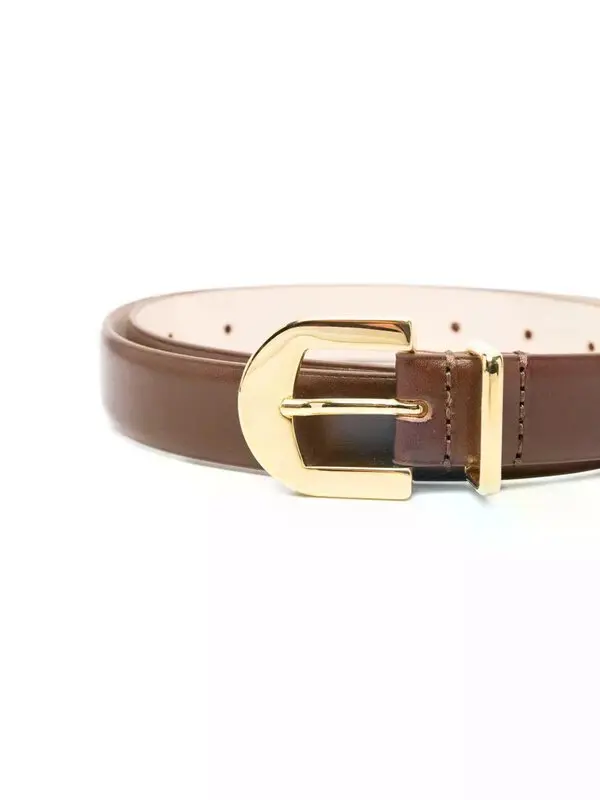 DEHANCHE Gold-tone Hardware Indus Belt - Brown