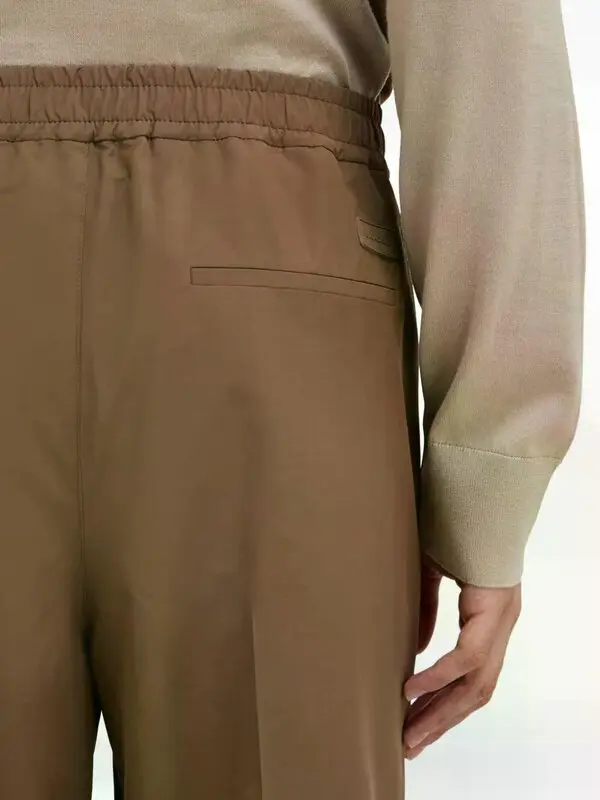 FERRAGAMO Elasticated-waistband Drawstring Trousers