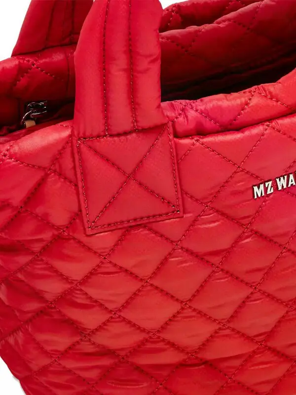 Mz Wallace Mini Metro Deluxe Quilted Tote - Red