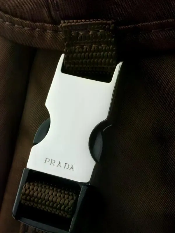 Prada Re-nylon Logo Detail Backpack