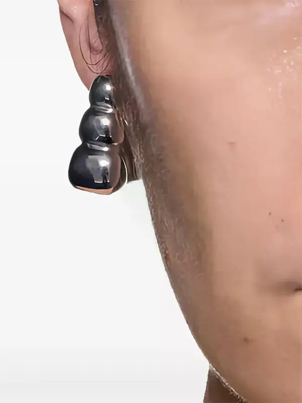 MARIA BLACK Bogota Medium Earring - Silver