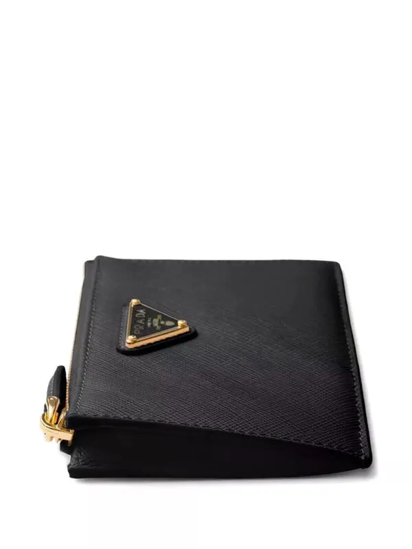 Prada Small Saffiano Leather Wallet - Black