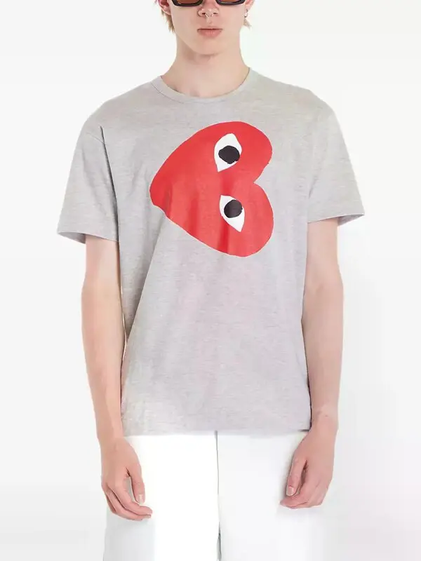 Play Comme Des Garcon Sideways Heart T-shirt
