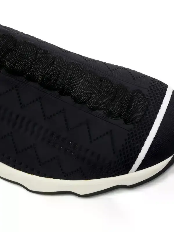 Fendi Mesh Sneakers - Black