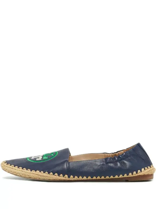 Tory Burch Ines Logo Detail Espadrilles