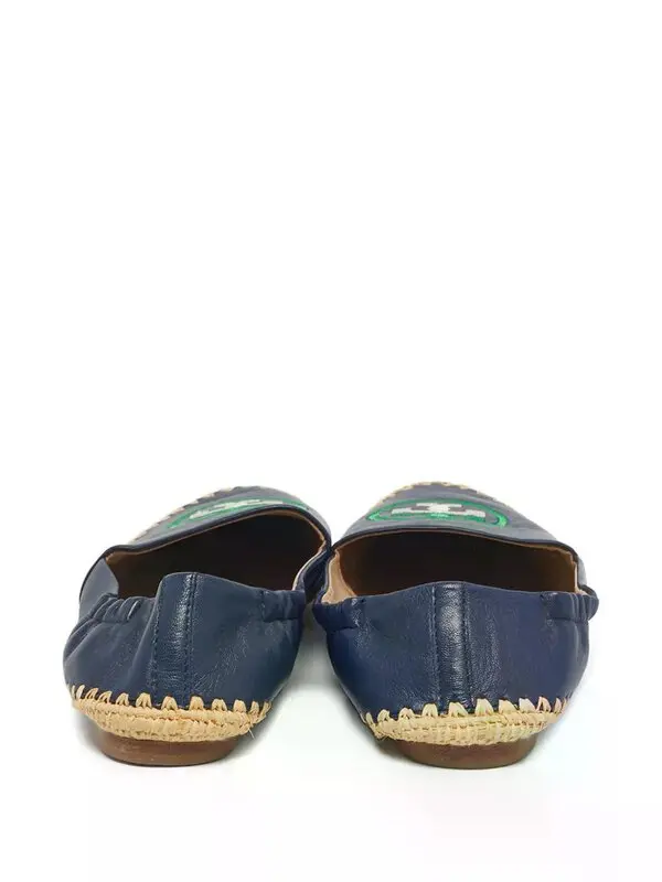 Tory Burch Ines Logo Detail Espadrilles