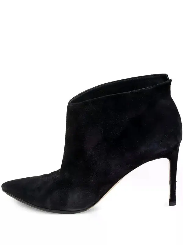 GIANVITO ROSSI 85mm Vania Pointed-toe Ankle Boots