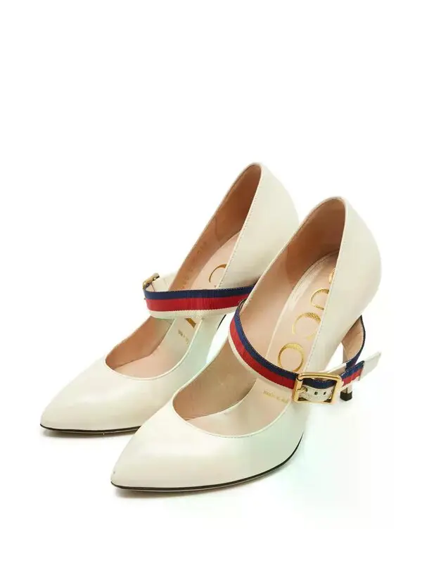 Gucci Sylvie Strap Pumps