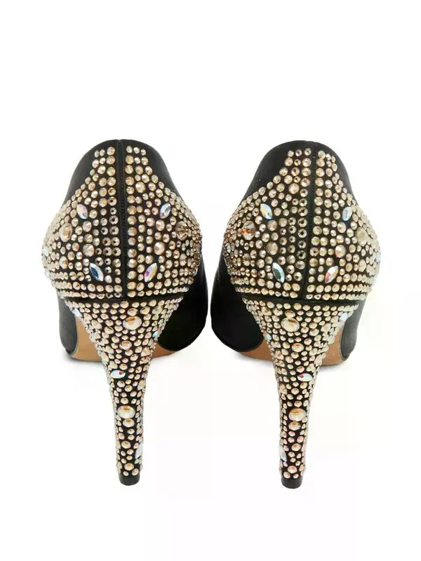 GINA Crystal-embellished Heeled Pumps