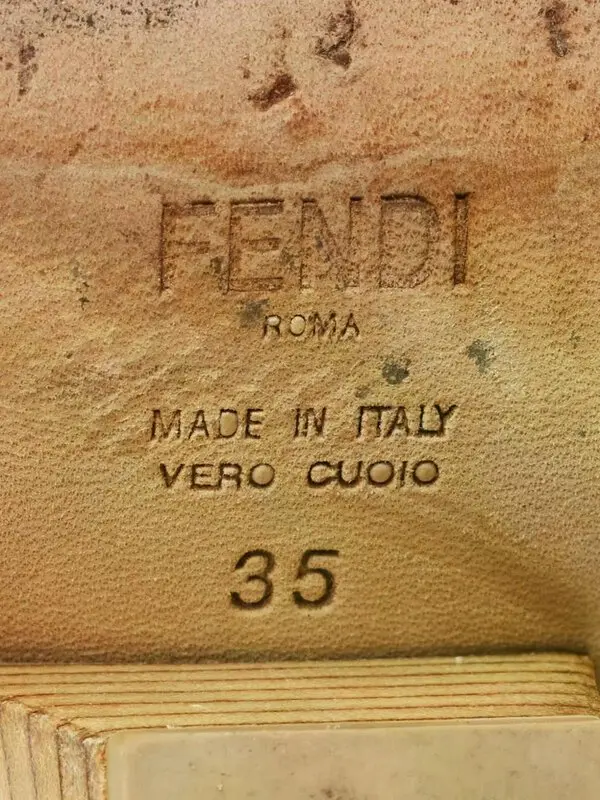 Fendi Croc-embossed Leather Cowboy Boots