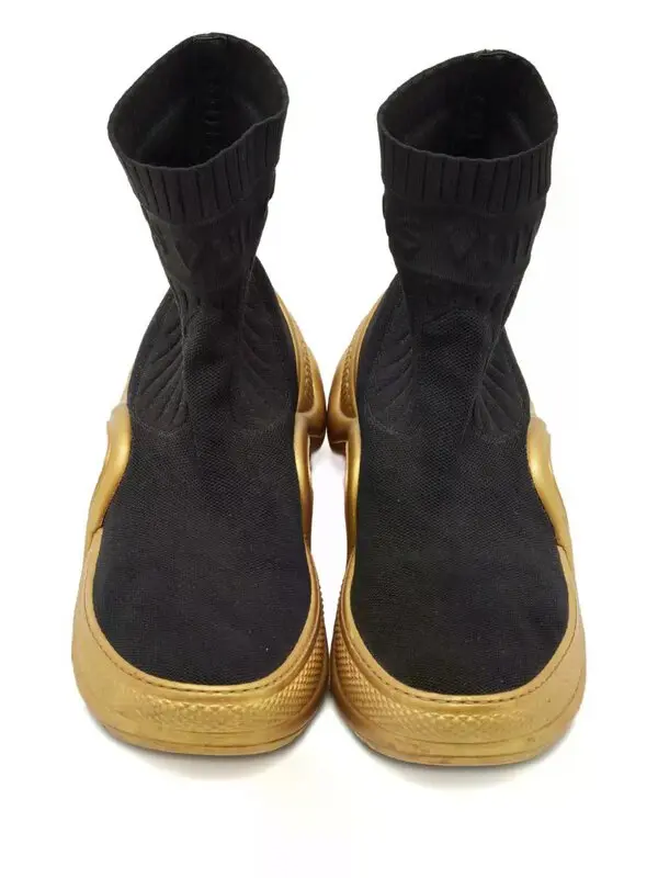LOUIS VUITTON Archlight Knit High-top Boots