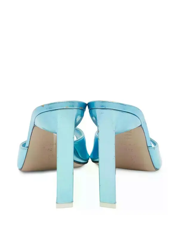 Attico 115mm Devon Leather Mules
