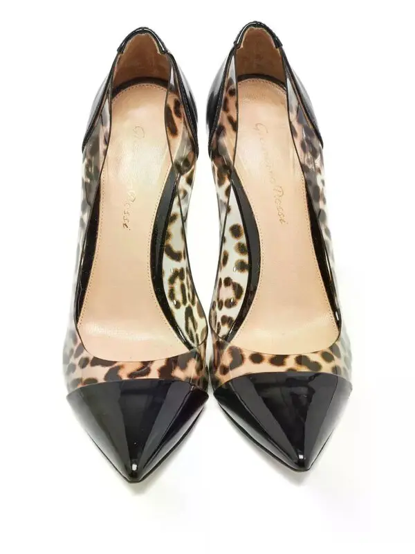 GIANVITO ROSSI Pumps With Stiletto Heel - Brown