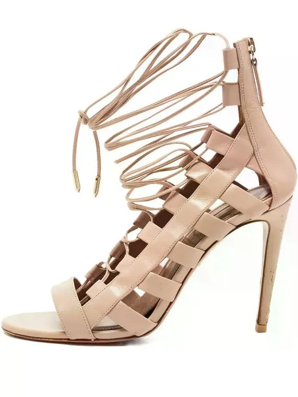 AQUAZZURA 110mm Amazon Lace-up Sandals