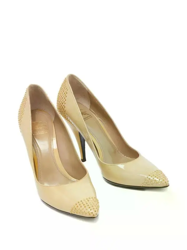 Burberry 110mm Patent-leather Pumps
