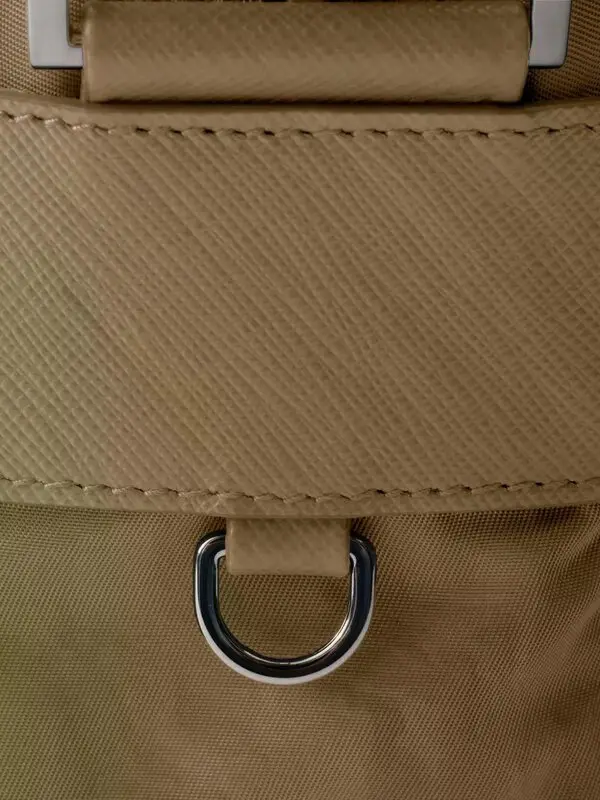 Prada Logo-detail Cross Body Bag - Neutrals
