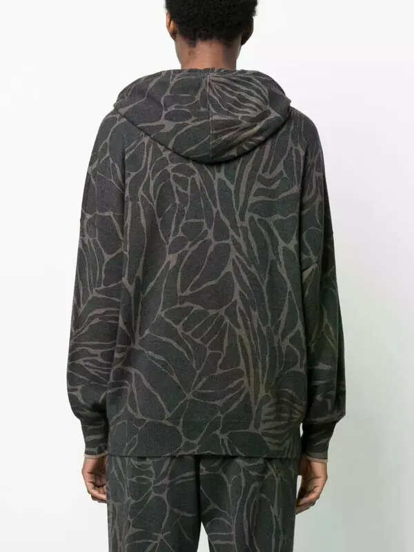 Brunello Cucinelli Graphic-print Cashmere Hoodie