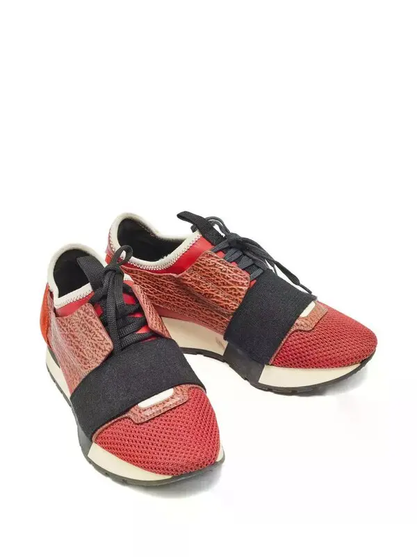Balenciaga Race Runner Sneakers - Red