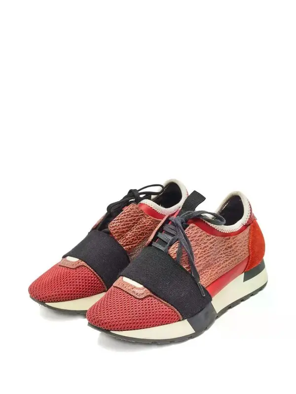Balenciaga Race Runner Sneakers - Red