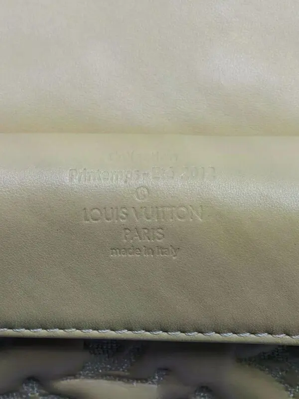 LOUIS VUITTON 2012 Monogram Embroidered Shoulder Bag