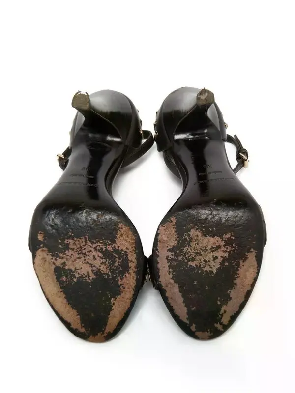 Burberry 95mm Leather Sandals