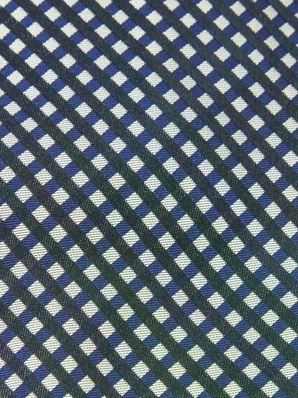 Gianfranco Ferre Checkered Silk Necktie