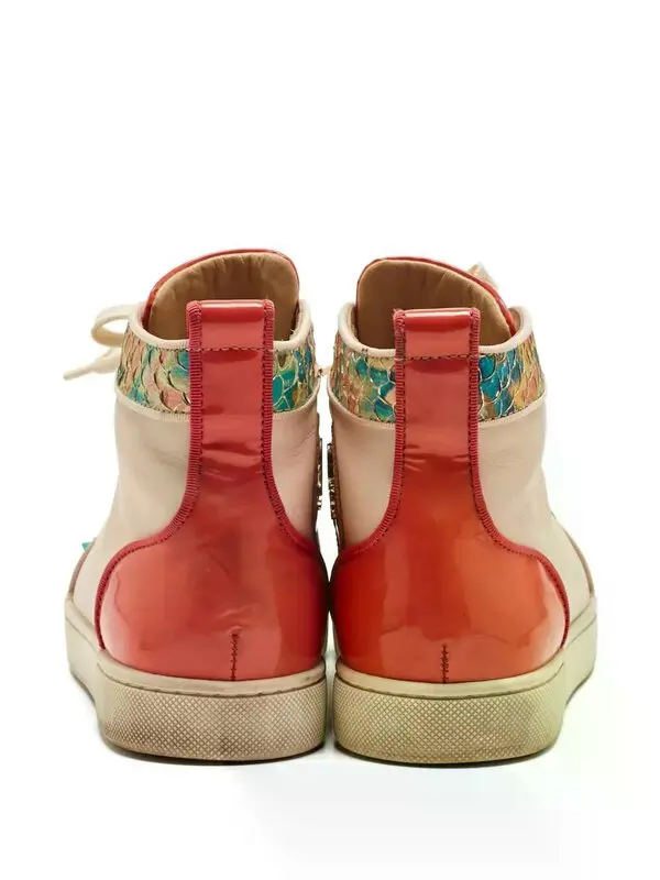 CHRISTIAN LOUBOUTIN Louis Spikes Leather Sneaker