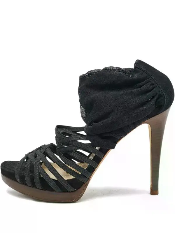 Fendi 75mm Mid-heel Strappy Sandals