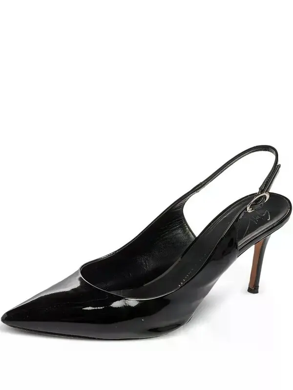 GIUSEPPE ZANOTTI 80mm Pointed-toe Slingback Pumps