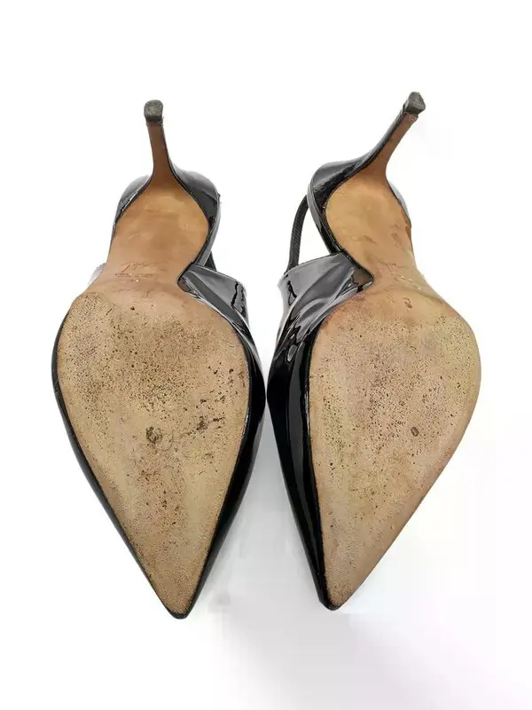 GIUSEPPE ZANOTTI 80mm Pointed-toe Slingback Pumps
