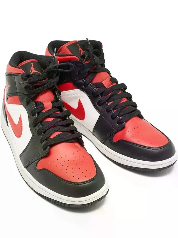 JORDAN Air 1 Mid Leather Sneakers