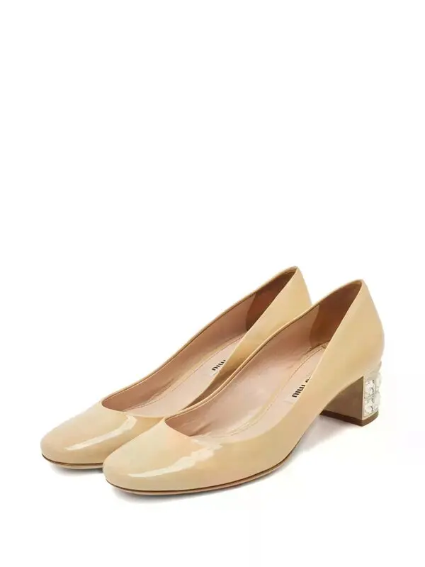 Miu Miu 45mm Leather Pumps