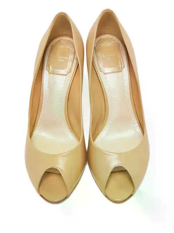 Dior Peep-toe Stiletto Pumps