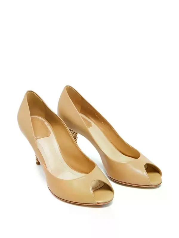 Dior Peep-toe Stiletto Pumps