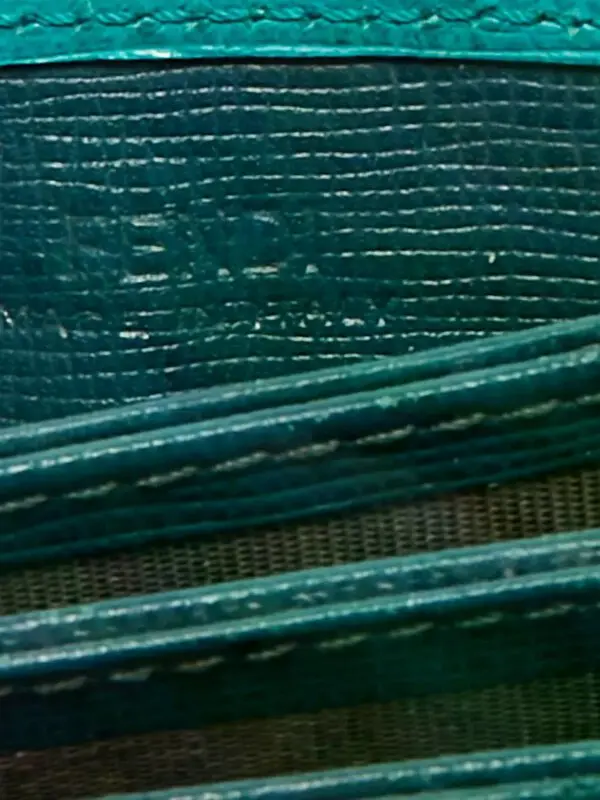 Fendi Textured Leather Card Holder
