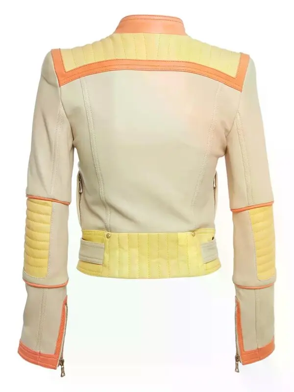 Balmain Leather Biker Jacket