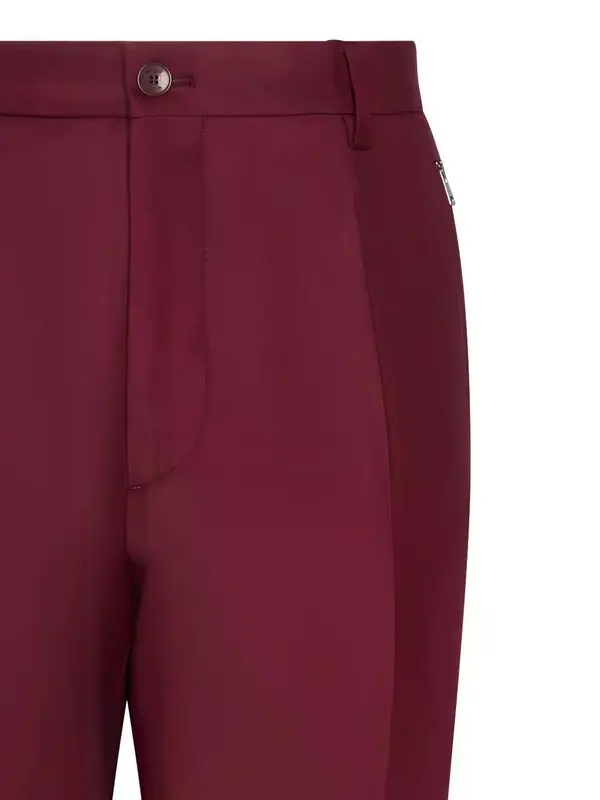 Etro Pleated Trousers - Red