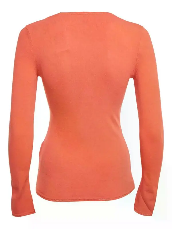 Missoni Crew Neck Long Sleeve Knit Top