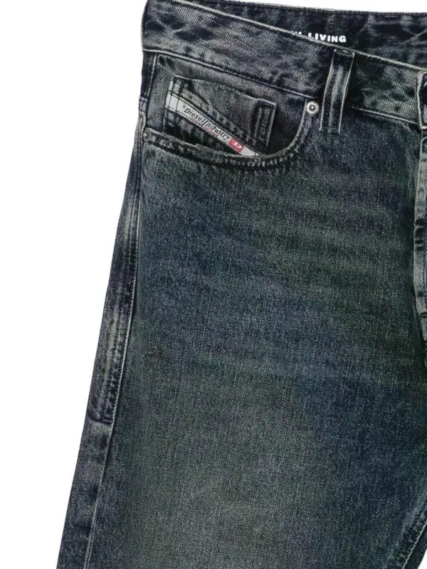 DIESEL® 1980 D-eeper Straight-leg Jeans - Blue