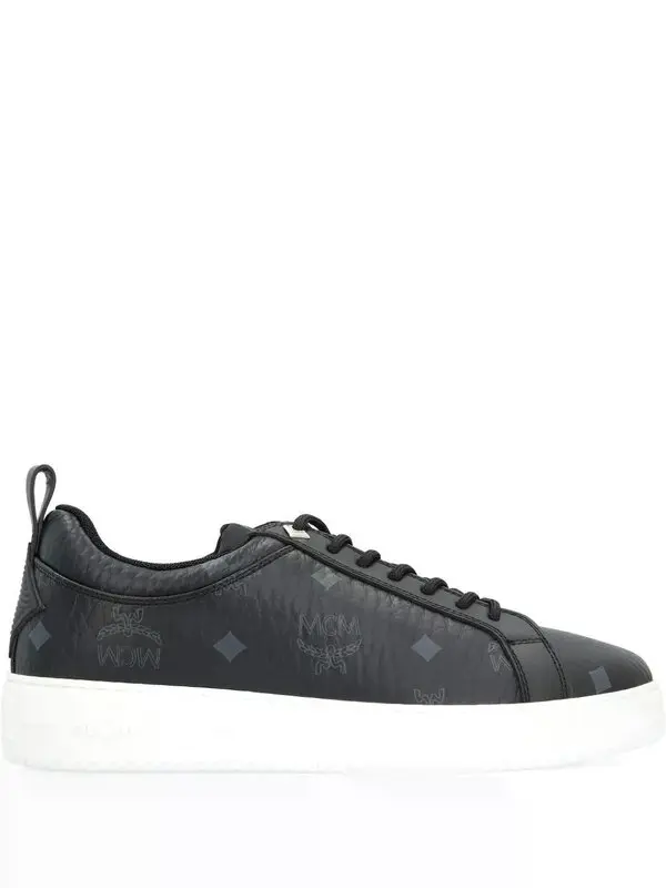 Mcm Visetos Monogram Sneakers