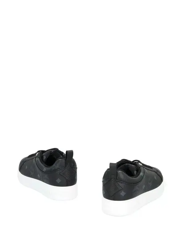 Mcm Visetos Monogram Sneakers