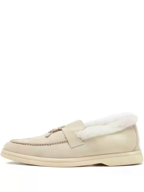 Loro Piana Shearling Lined Loafers
