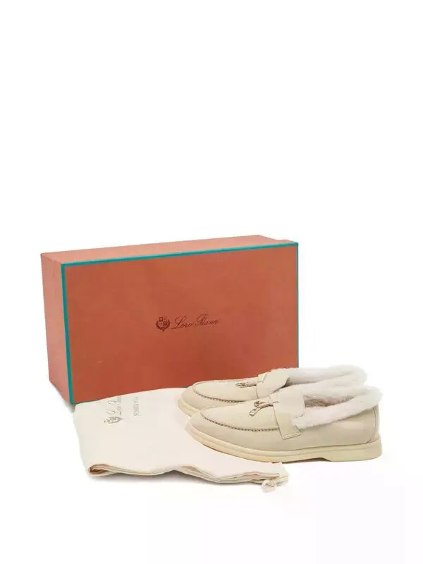 Loro Piana Shearling Lined Loafers