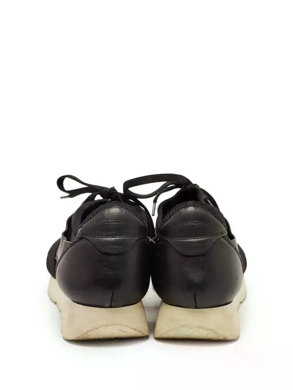 Balenciaga Leather Lace-up Sneakers