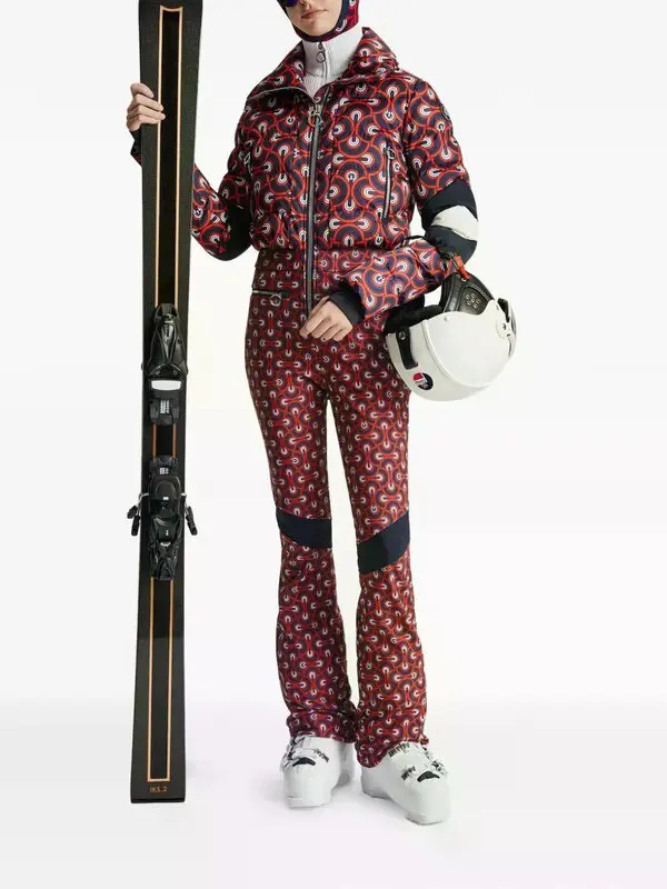 Fusalp Quilted Patterned Ski All-in-one