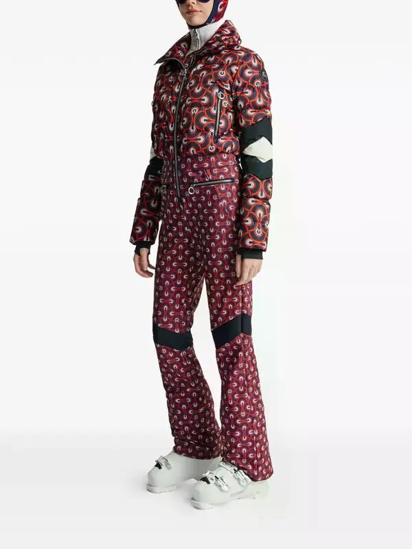 Fusalp Quilted Patterned Ski All-in-one