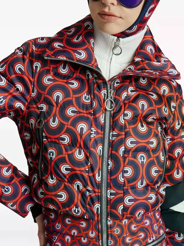 Fusalp Quilted Patterned Ski All-in-one