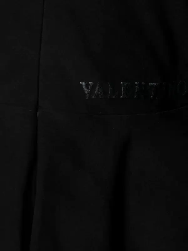Valentino Garavani Flower-embellished Mini Dress